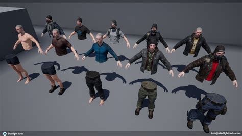 LEAKED GAME ASSETS Modular Survival Hero