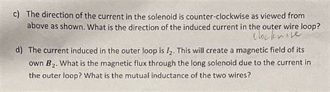 solved 24 pts a circular loop of wire with radius b is