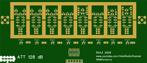 Rf 127 Db Attenuator Step Switch R2aji Share Project Pcbway