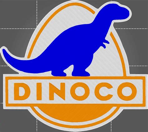 Cars Dinoco Sign 3 Color By Triple G Workshop Download Free Stl Model