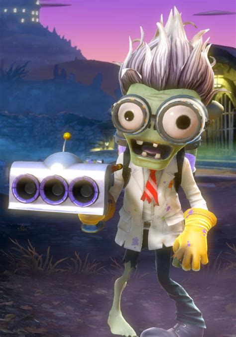 Scientist Plants Vs Zombies Garden Warfare Pvz Sq Tts Computer