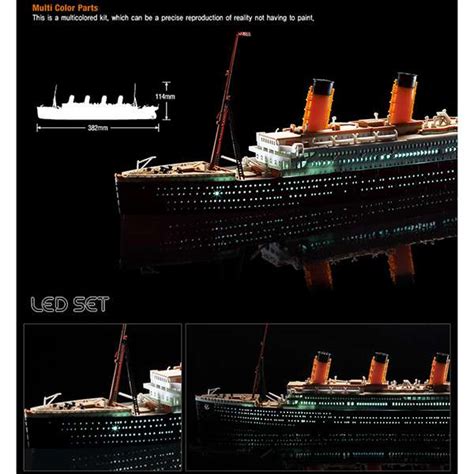 Academy R M S Titanic Led Set Mister Model