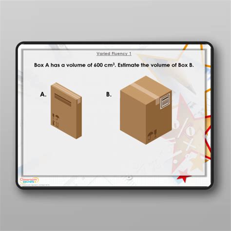 Year 5 Estimate Volume Modelling Ppt Resource Classroom Secrets