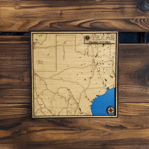 Layered Maps Rlaserengraving