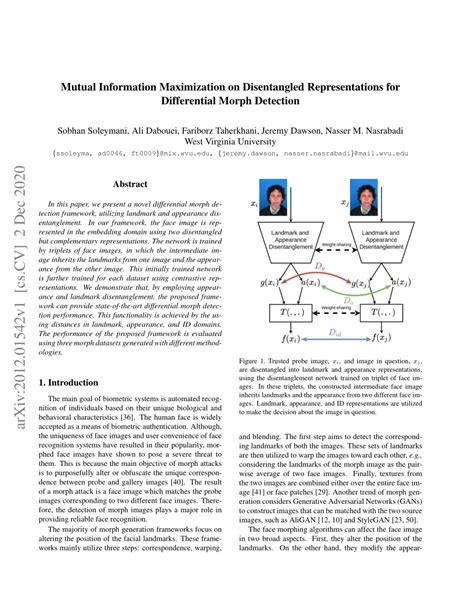 pdf mutual information maximization on disentangled representations