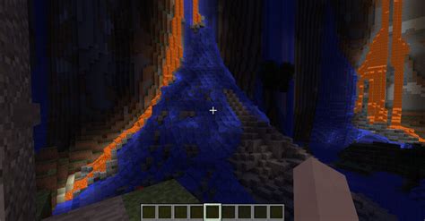 An Unusually Large Lava Cast Minecraft Map