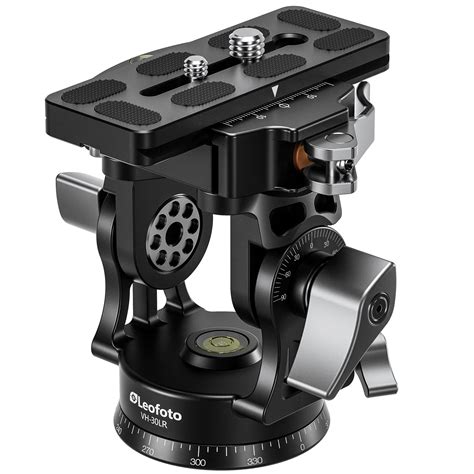 Leofoto Vh 30lr Two Way Telephoto Lens Head Arca Compatible Lever Re