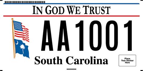 Sc Rolls Out New License Plates Honoring Revolutionary War The State