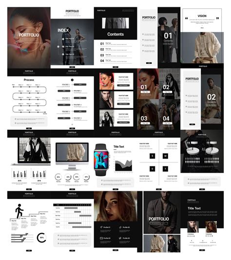 간단한 자기소개 디자인 다운 Ppt 샘플