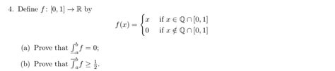 Solved This Is Homework For Advanced Calculus By Patrick