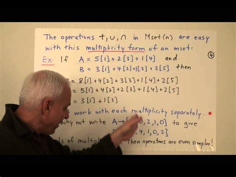 Free Video The Algebra Of Natural Number Multisets Data Structures