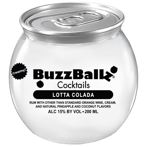 Buzzballz Ready To Drink Cocktails