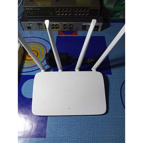 Jual Tenda F Wireless Router Bekas Normal Plus Adaptor Shopee Indonesia
