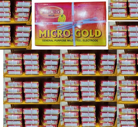 Mild Steel Micro Gold Ms Welding Electrode 6013 At ₹ 2000box In Ludhiana