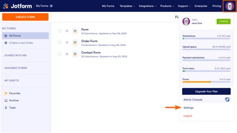 How To Create A Jotform Api Key