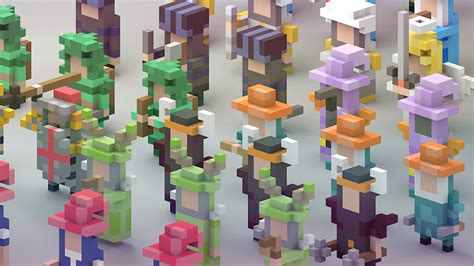 voxel fantasy characters pack assetsdeals pro