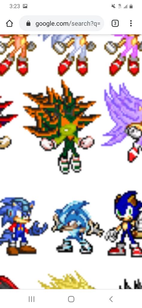 Sonic Forms Sprites