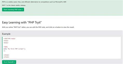 همه چیز درباره‌ی پی اچ پی Php