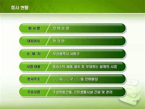 플라스틱 제품 제조업 창업 사업계획서타당성분석 비즈폼 샘플양식 다운로드
