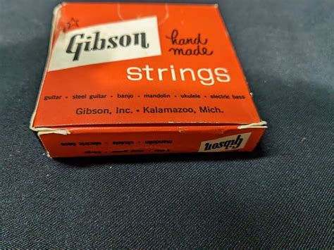 Gibson Vintage Bronze Strings Light Gauge 50s 70s Reverb