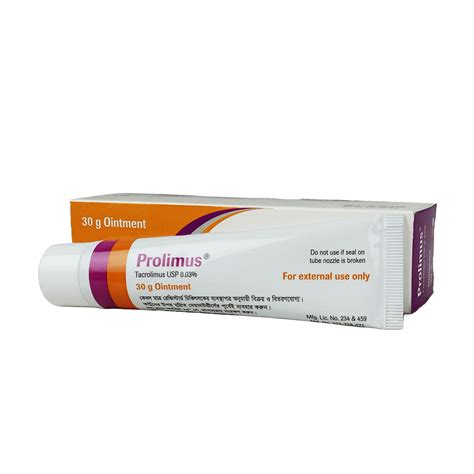 Prolimus | 0.03% | Ointment | প্রোলিমাস ০.০৩% অয়েনমেন্ট | Healthcare ...