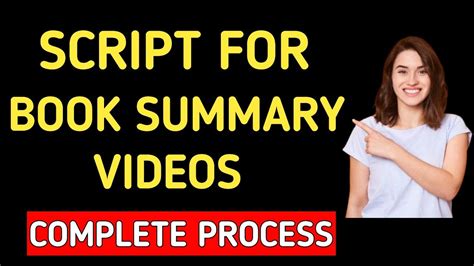 How To Write Script For Youtube Videos How To Write Script For Book
