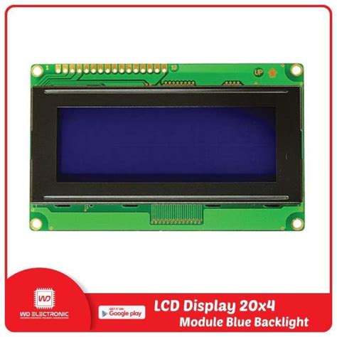 jual lcd 20x4 lcd 2004 2004a biru blue di seller easyware electronics