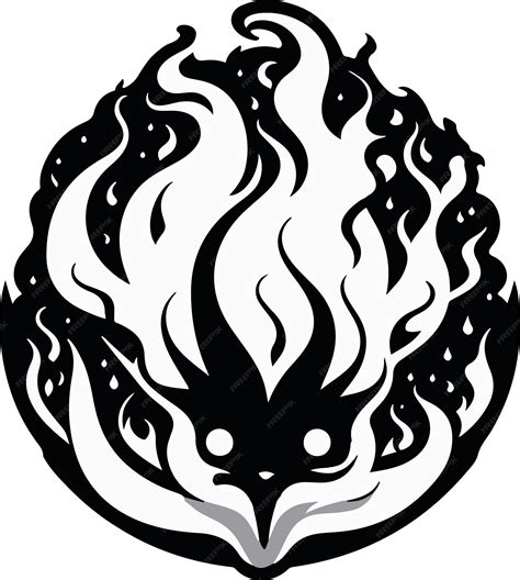 Premium Vector Cute Liitle Fire Vector Icon