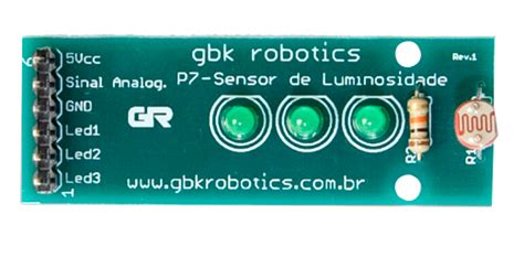 P7 Sensor de Luz D D Componentes Eletrônicos