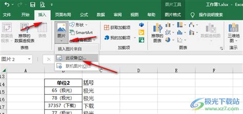 Excel图片怎么水平翻转？ Excel图片水平翻转的方法 极光下载站