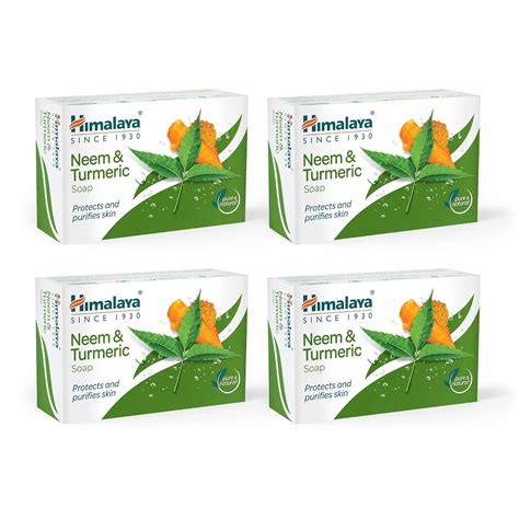 Himalaya Herbals Protecting Neem And Turmeric Soap The Desi Food