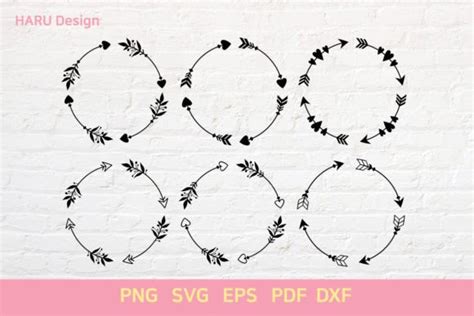 Arrow Circle Graphic By HARUdesign Creative Fabrica