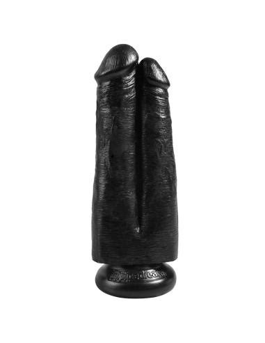 Comprar Pene Doble Two Cocks One Hole Negro 7 En Divinoysecreto
