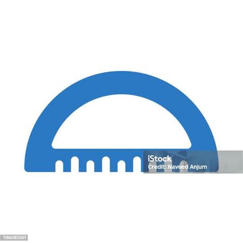 Protractor Stock Illustration Download Image Now Architect