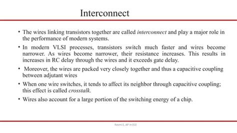 Clock Tree Distribution Vlsi Designpptx