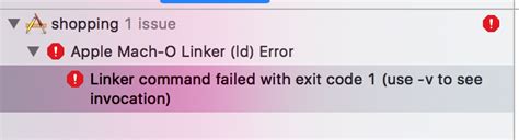 Swift Xcode Issue With Linking Stack Overflow