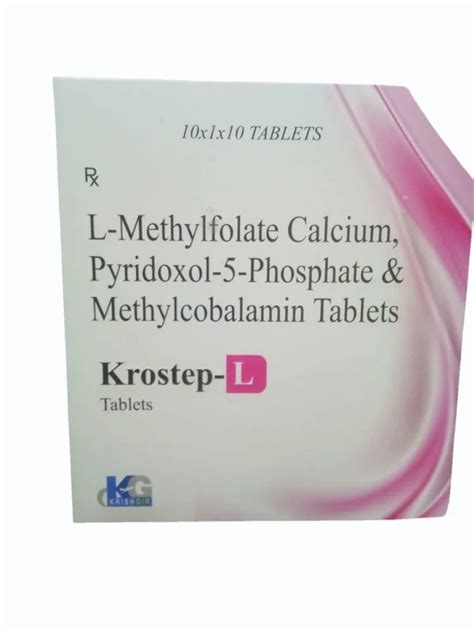 L Methylfolate Calcium Tablet At ₹ 1700 Box Panchkula Id 2851292381762