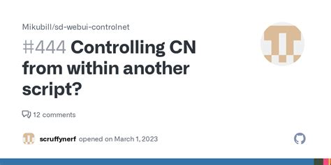 Controlling Cn From Within Another Script · Issue 444 · Mikubillsd