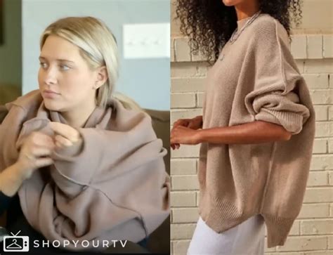 The Mcbee Dynasty Season 2 Episode 7 Kacies Taupe Oversized Sweater