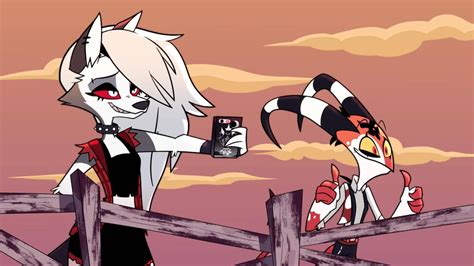 Loona And Blitzo Helluva Boss By Vivvienexxv On Deviantart