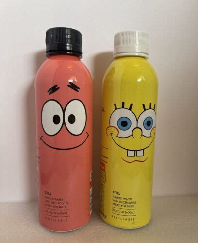 Rare Spongebob Patrick Path Water Special Edition 20 3fl Oz Refillable Bottle 4615039903