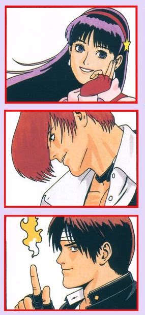 Asamiya Athena Kusanagi Kyou Yagami Iori Psycho Soldier Snk The