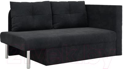 Mebel-Ars Алиса (велюр черный НВ-178 17) Тахта купить в Минске, Гомеле ...