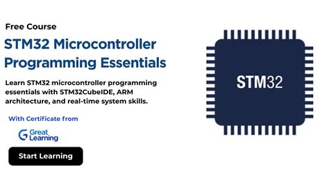 Free Stm32 Course With Certificate 2026 Great Learning