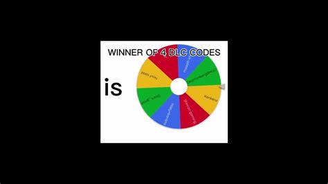 Winner Of For Psx Dlc Codes Youtube