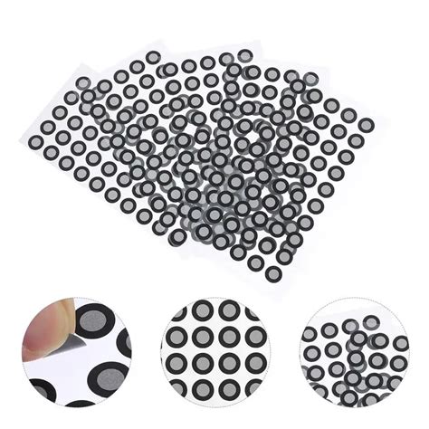 5 Sheets Reference Point 3d Scanning Positioning Targets Diffuse