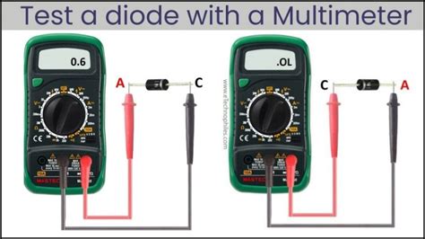 How To Test A Diode Using A Multimeter2 Methods