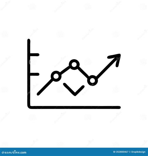 Graph Analysis Icon Vector Illustration 366375462