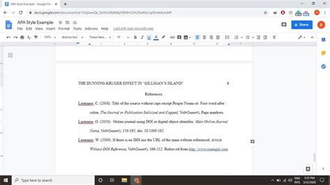 How To Use APA Format In Google Docs How To Use APA Format In Google Docs