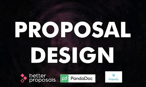design a converting proposify pandadoc proposal template by
